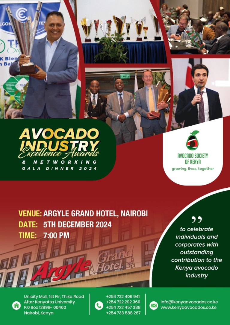 Avocado industry excellence awards Gala dinner 2024. | Horticultural News
